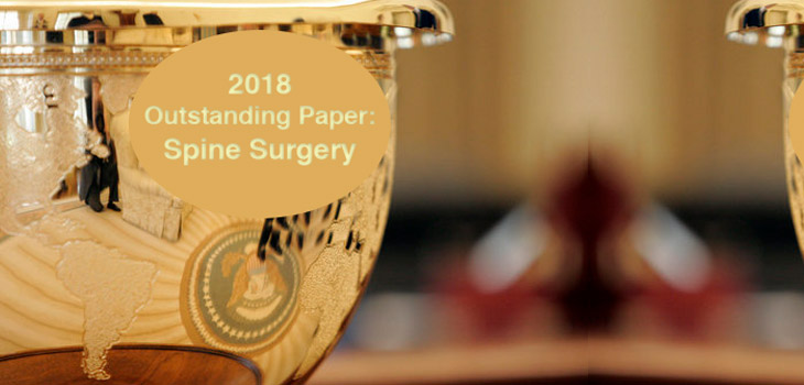 Outstanding Paper Award Winner Tackles Spine Surgery at ACOs ...
