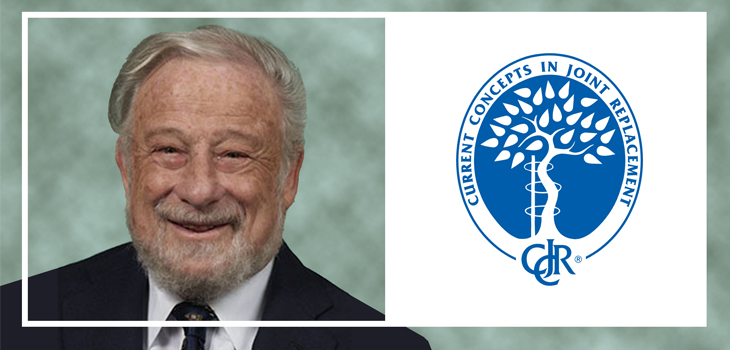 Dr. A. Seth Greenwald Sells CCJR® | Orthopedics This Week