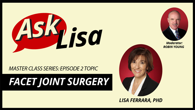 Facet Joint Surgery - Orthopedics This Week