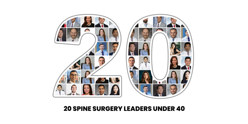 Twenty Emerging Leaders in U.S. Spine Surgery - Orthopedics This Week