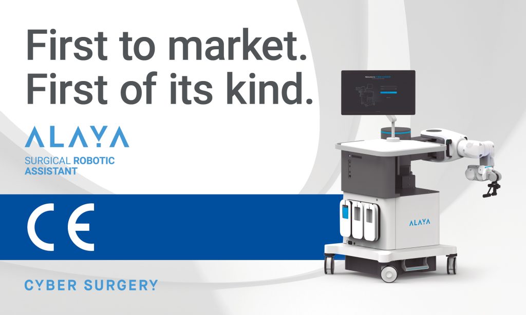 The first CE-certified Surgical Robotic Assistant for Spine on the ...
